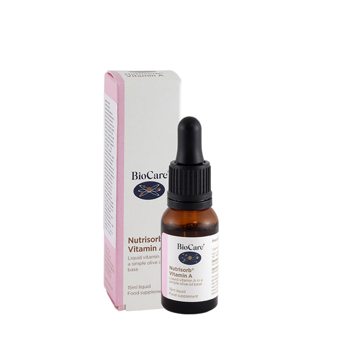 БИОКЕЪР ВИТАСОРБ A течен витамин A 15 мл. / BIOCARE VITASORB A ...
