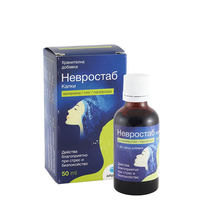 НЕВРОСТАБ капки 50 мл. / ADIPHARM NEUROSTAB | Drugstore BG