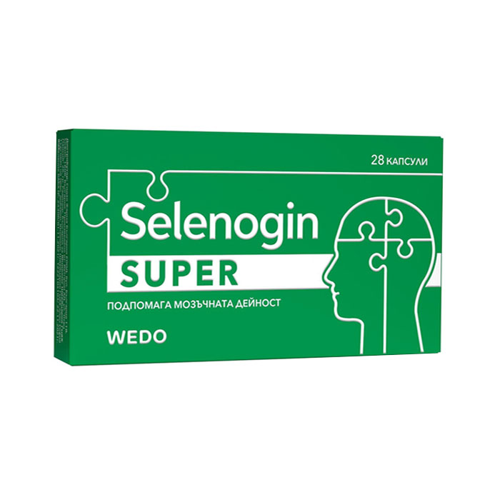 СЕЛЕНОГИН СУПЕР капсули 28 броя / WEDO SELENOGIN SUPER | Drugstore BG