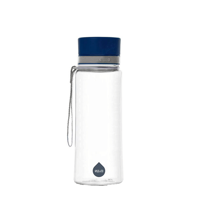 ЕКО БУТИЛКА EQUA СЕМПЛО СИНЬО 600 мл. / ECO BOTTLE EQUA PLAIN BLUE ...