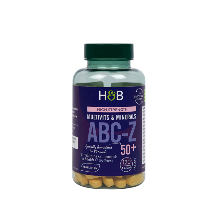 МУЛТИВИТАМИНИ ОТ А ДО Я 50+ таблетки 120 броя / HOLLAND & BARRETT ...