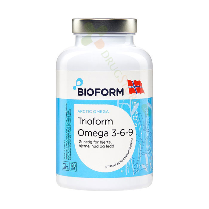 БИОФОРМ ОМЕГА 3-6-9 капсули 120 броя / BIOFORM TRIOFORM OMEGA 3-6-9 ...