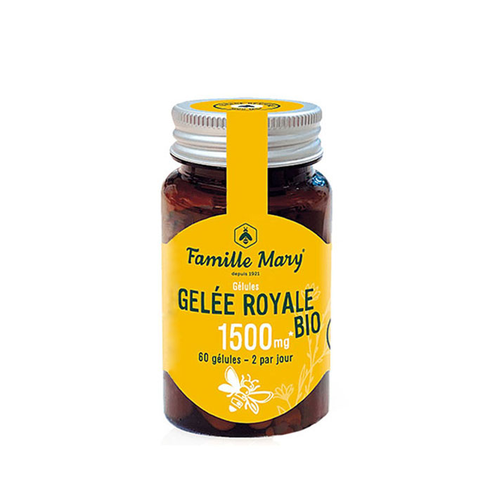 БИО ПЧЕЛНО МЛЕЧИЦЕ капсули 60 броя / FAMILLE MARY BIO ROYAL JELLY ...