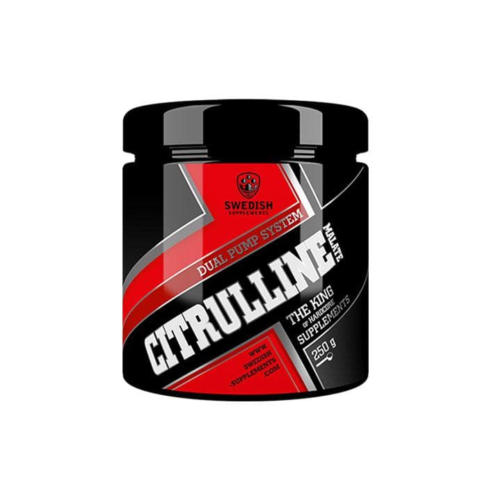 ЦИТРУЛИН МАЛАТ прах 250 гр. / SWEDISH SUPPLEMENTS CITRULLINE MALATE ...