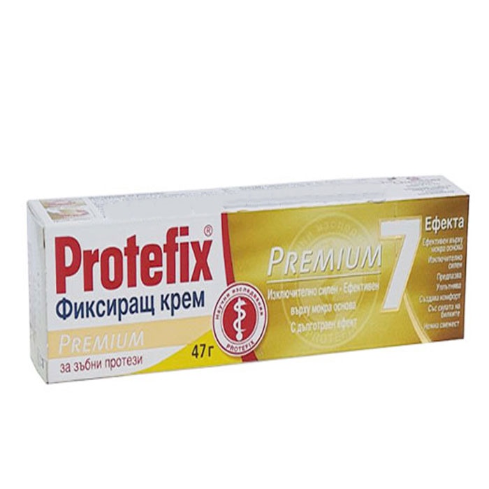 ПРОТЕФИКС ПРЕМИУМ ФИКСИРАЩ КРЕМ 47 гр. / QUEISSER PROTEFIX PREMIUM CREAM | Drugstore BG
