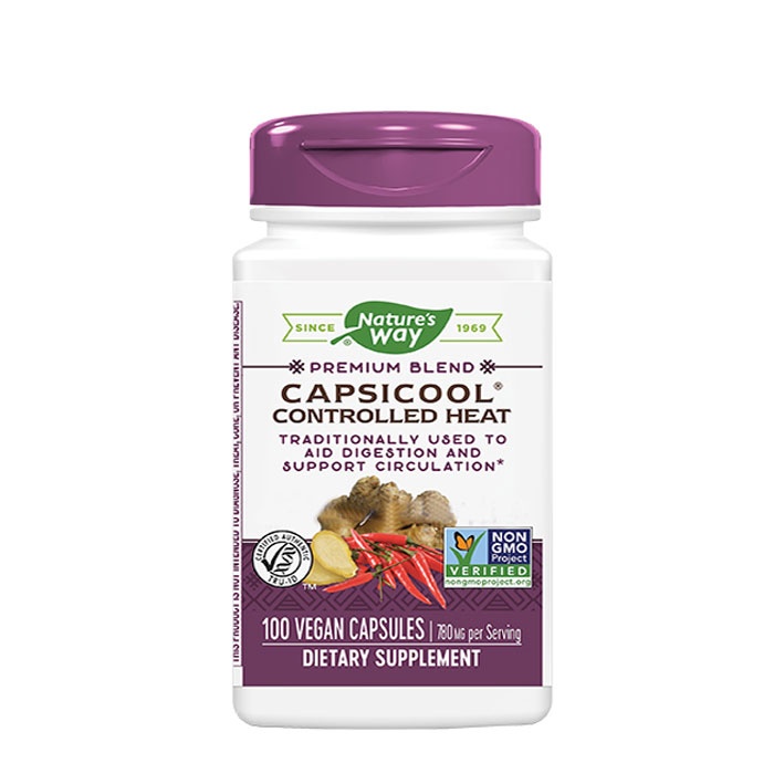 КАПСИКУУЛ капсули 390 мг. 100 броя / NATURE'S WAY CAPSICOOL | Drugstore BG