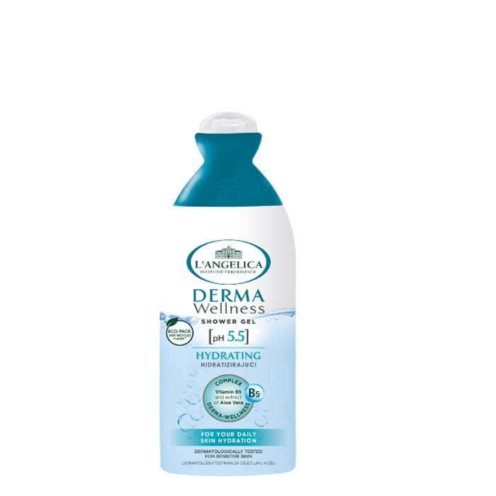 ДЕРМА УЕЛНЕС ХИДРАТИРАЩ ДУШ ГЕЛ 250 мл Langelica Derma Wellness