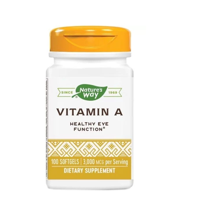 ВИТАМИН А 10 000 IU капсули 100 броя / NATURE'S WAY VITAMIN A 10 000 IU ...