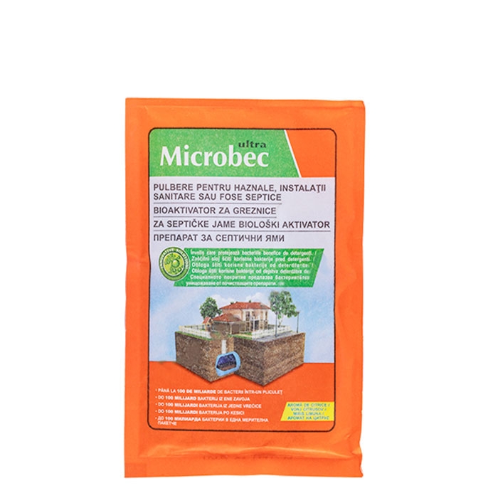 БРОС MICROBEC ПРЕПАРАТ ЗА СЕПТИЧНИ ЯМИ И ДОМАШНИ ПРЕЧИСТВАТЕЛНИ СТАНЦИИ ...