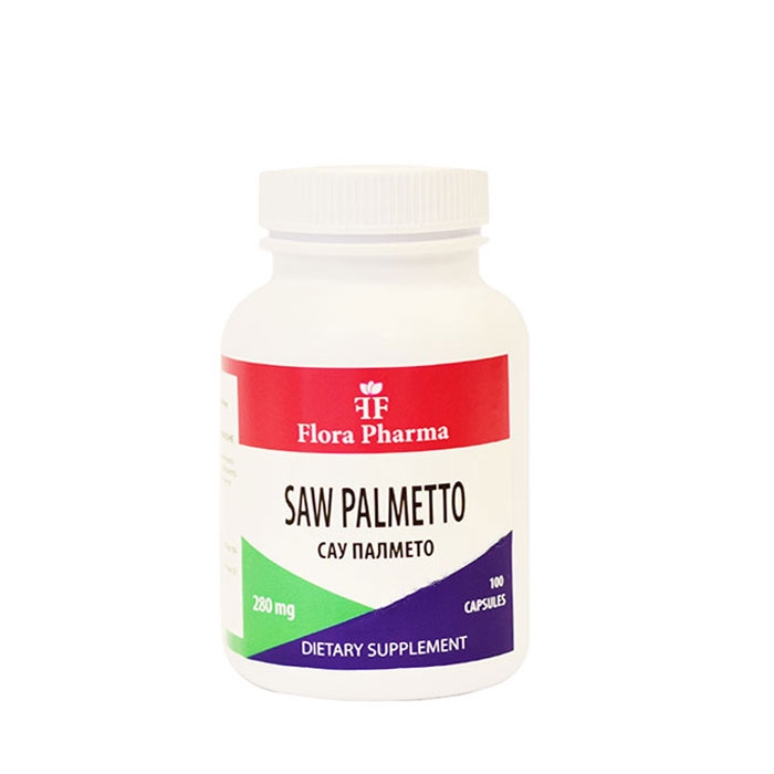 ФЛОРА ФАРМА САО ПАЛМЕТО капсули 280 мг. 100 броя / FLORA PHARMA CAW ...