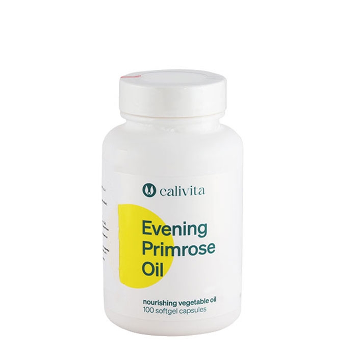 КАЛИВИТА МАСЛО ОТ ВЕЧЕРНА ИГЛИКА капсули 100 броя / CALIVITA EVENING PRIMROSE OIL | Drugstore BG