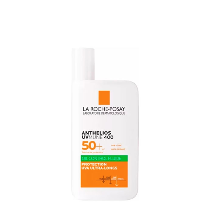 ЛА РОШ ANTHELIOS UVMUNE 400 ФЛУИД ЗА МАЗНА КОЖА SPF50+ 50 мл. / LA ...