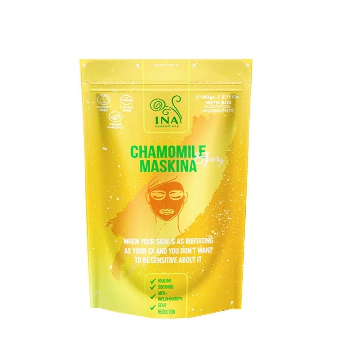 МАСКИНА ЛАЙКА ИНА ЕСЕНШЪЛС 60 гр. / INA ESSENTIALS CHAMOMILE MASKINA ...