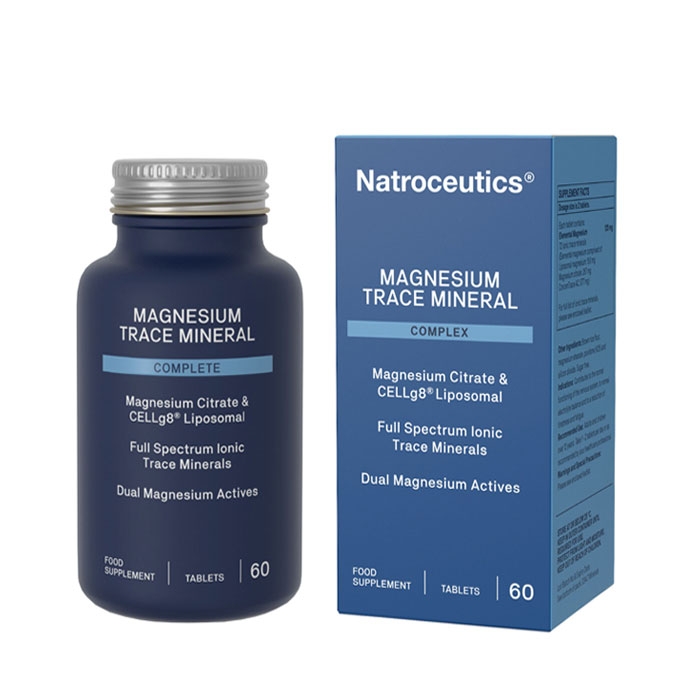 НАТРОЦЕВТИКА МАГНЕЗИЙ + ЙОНЕН КОМПЛЕКС ОТ 72 МИКРОМИНЕРАЛИ таблетки 60 броя / NATROCEUTICS ...