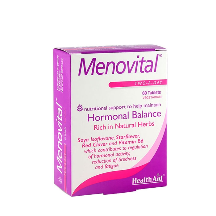 МЕНОВИТАЛ таблетки 60 броя / HEALTH AID MENOVITAL | Drugstore BG