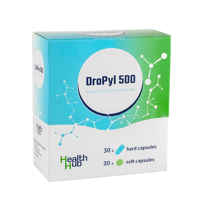 ДРОПИЛ капсули 500 мг. 60 броя / HEALTH HUB DROPYL | Drugstore BG