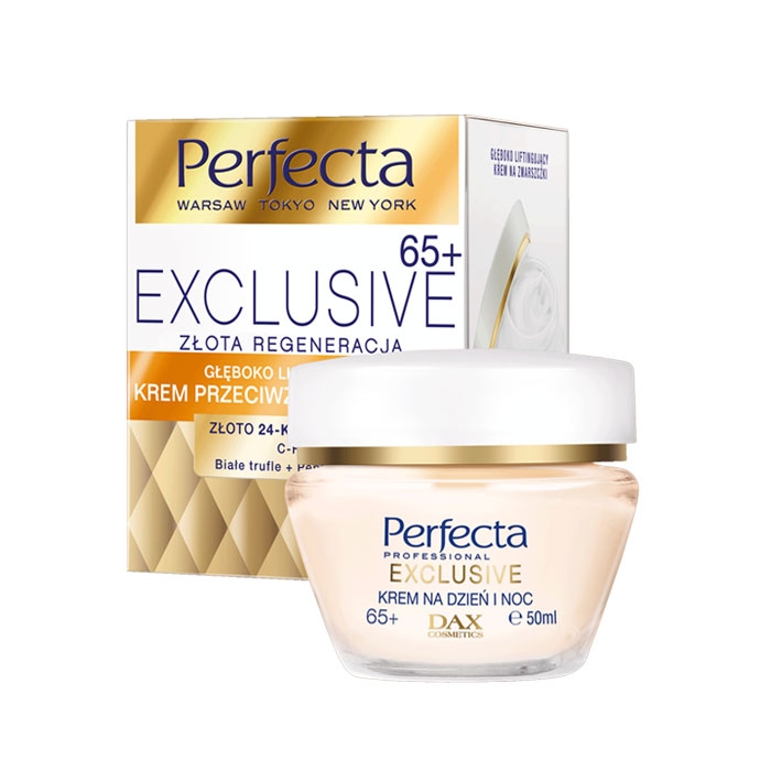 ПЕРФЕКТА ЕКСКЛУЗИВ ДНЕВЕН/НОЩЕН КРЕМ 65+ 50 мл. / PERFECTA EXCLUSIVE ...