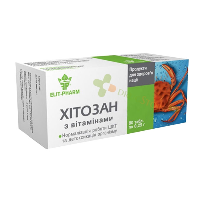 ЕЛИТ-ФАРМ ХИТОЗАН С ВИТАМИНИ таблетки 250 мг 80 броя / ELIT-PHARM ...
