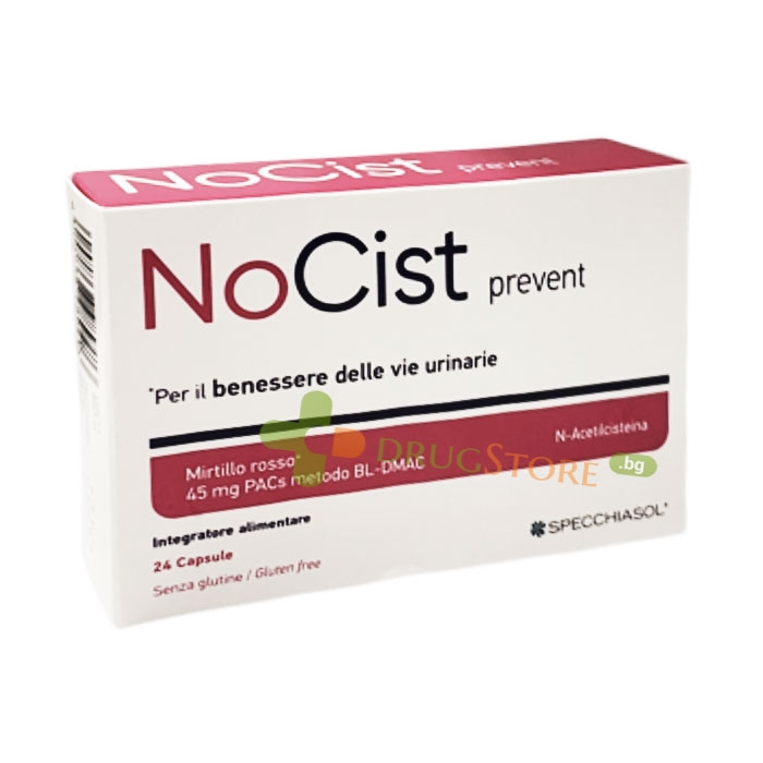 НОЦИСТ ПРЕВЕНТ капсули 24 броя / SPECCHIASOL NOCIST PREVENT | Drugstore BG