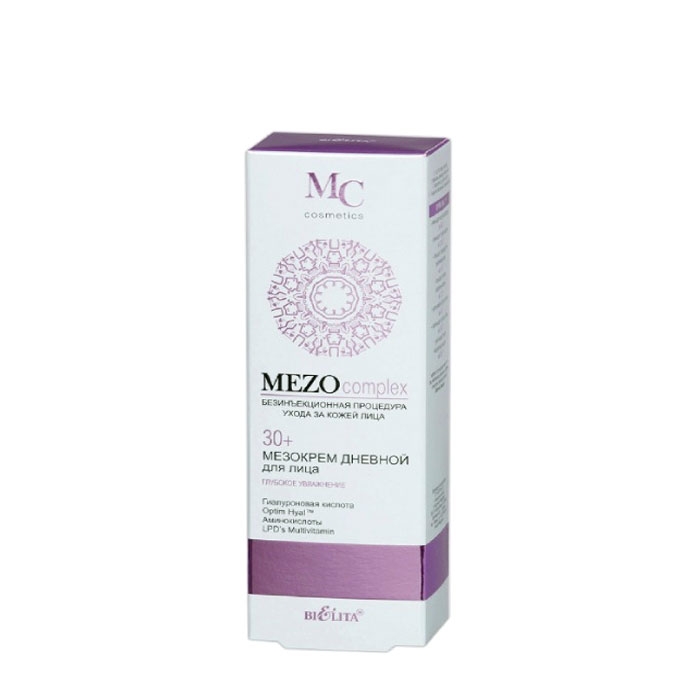ДНЕВЕН КРЕМ МЕЗО КОМПЛЕКС ЗА ЛИЦЕ 30+ 50 мл. / BELITA MEZO COMPLEX DAY ...