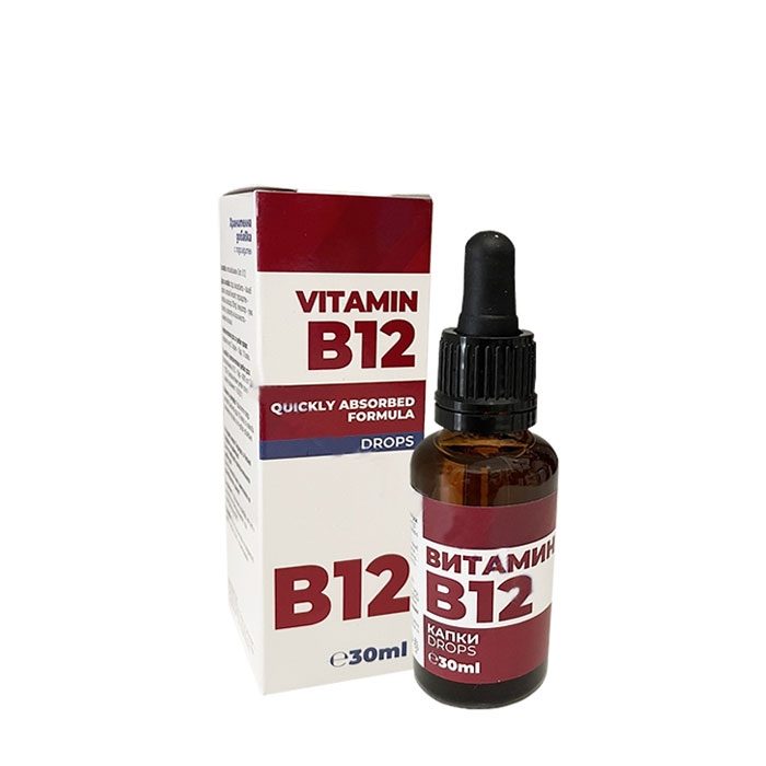 ВИТАМИН B12 капки 30 мл. / OMEGA VITA VITAMIN B12 | Drugstore BG