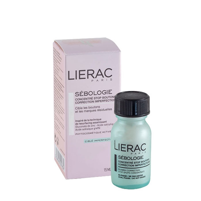 ЛИЕРАК СЕБОЛОДЖИ КОНЦЕНТРАТ ПРОТИВ НЕСЪВЪРШЕНСТВА 15 мл. / SEBOLOGIE ...