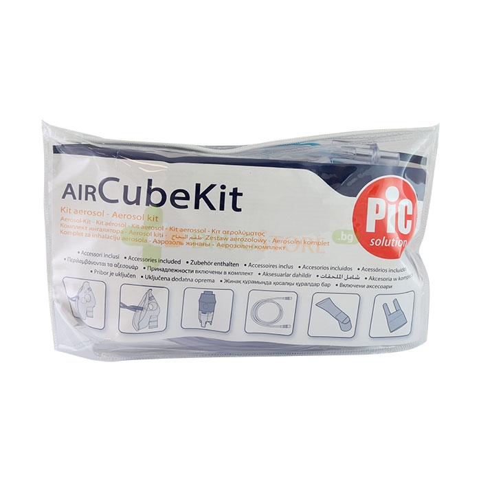 СЕТ ЗА ИНХАЛАТОРИ AIR CUBE PIC / PIC AIR GUBE SET | Drugstore BG