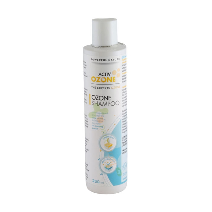 АКТИВ ОЗОН ОЗОНИРАН ШАМПОАН 250 мл / ACTIVOZONE OZONE SHAMPOO ...