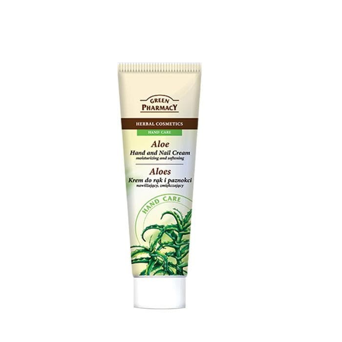 ХИДРАТИРАЩ КРЕМ ЗА РЪЦЕ С АЛОЕ 100 мл. / GREEN PHARMACY ALOE HAND CREAM ...