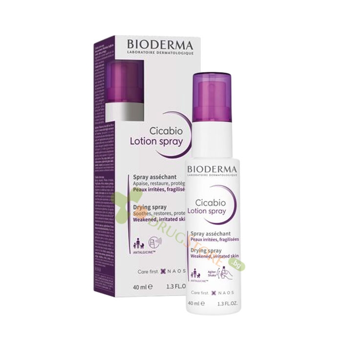 БИОДЕРМА ЦИКАБИО СПРЕЙ ЛОСИОН 40 мл / BIODERMA CICABIO LOTION SPRAY ...