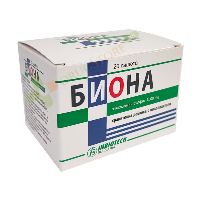 БИОНА саше 1500 мг 20 броя / INBIOTECH BIONA sache | Drugstore BG