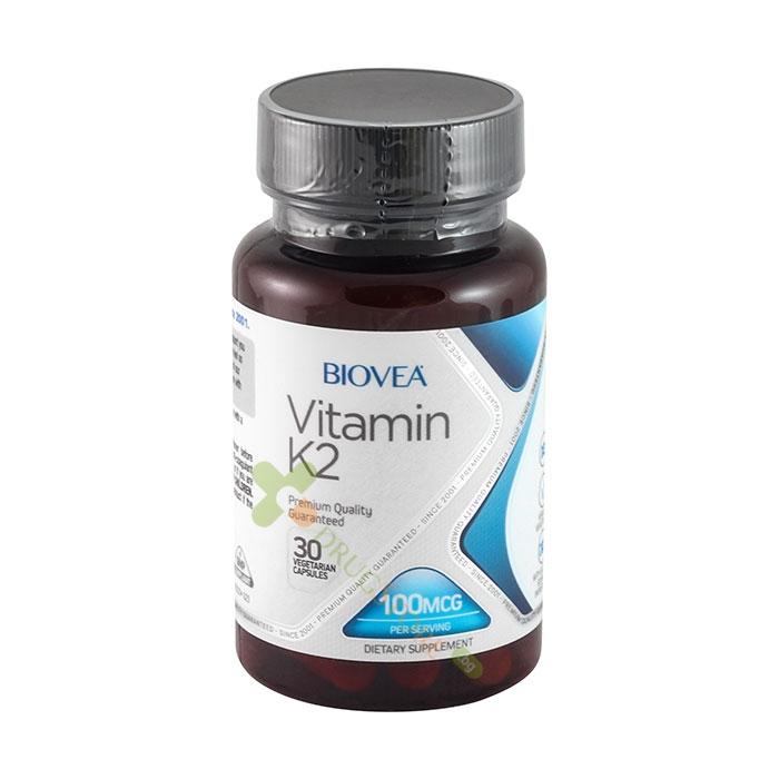 БИОВЕА ВИТАМИН K2 капсули 100 мкг 30 броя / BIOVEA VITAMIN K2 ...
