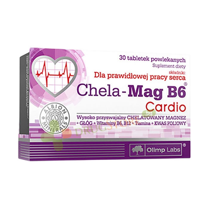 ЧЕЛА-МАГ B6 КАРДИО таблетки 30 броя / OLIMP LABS CHELA-MAG B6 CARDIO ...