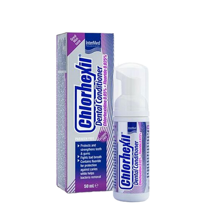 ХЛОРХЕСИЛ ПЯНА ЗА УСТА 50 мл / CHLORHEXIL DENTAL CONDITIONER | Drugstore BG