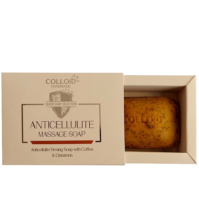 МАСАЖЕН САПУН С КОЛОИДНО СРЕБРО 80 г / COLLOID ANTICELLULITE MASSAGE ...