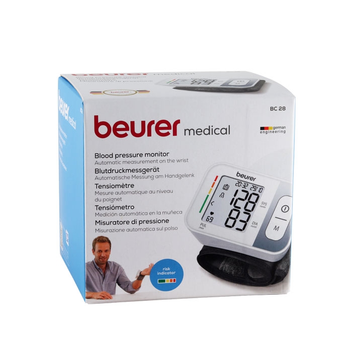 ЕЛЕКТРОНЕН АПАРАТ ЗА КРЪВНО НАЛЯГАНЕ ЗА КИТКА модел BC 28 / BEURER ...