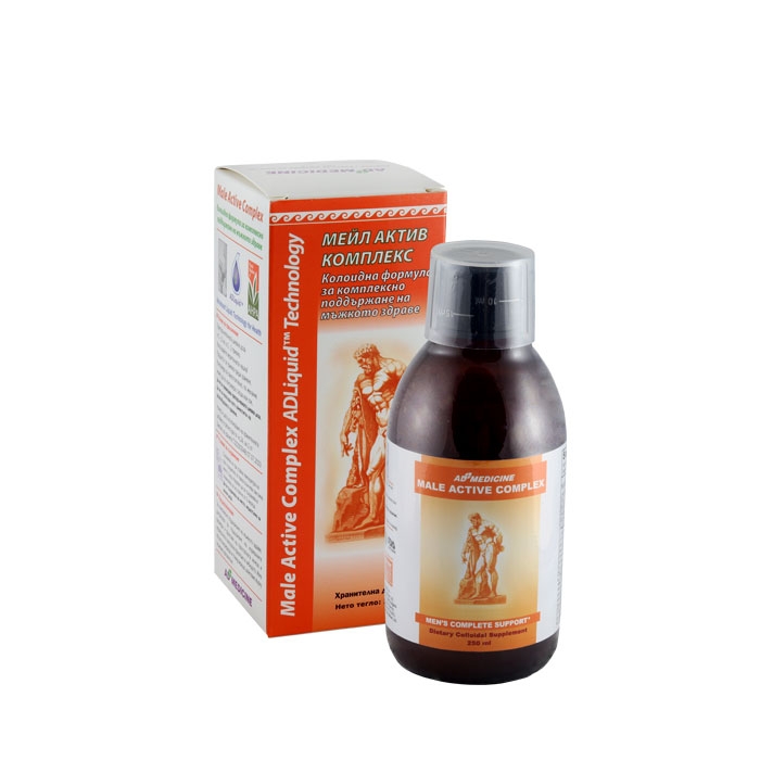 МЕЙЛ АКТИВ КОМПЛЕКС сироп 250 мл / MALE ACTIVE COMPLEX | Drugstore BG