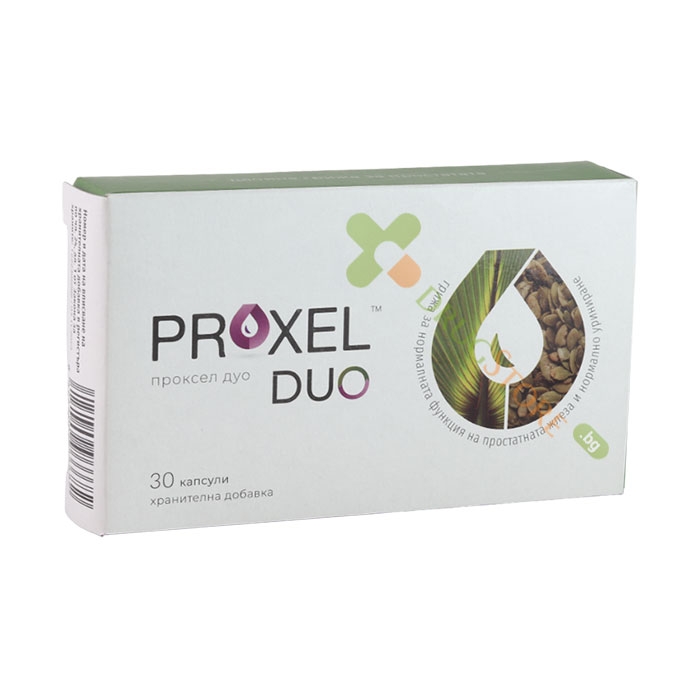 ПРОКСЕЛ ДУО капсули 30 броя / NATURPHARMA PROXEL DUO | Drugstore BG