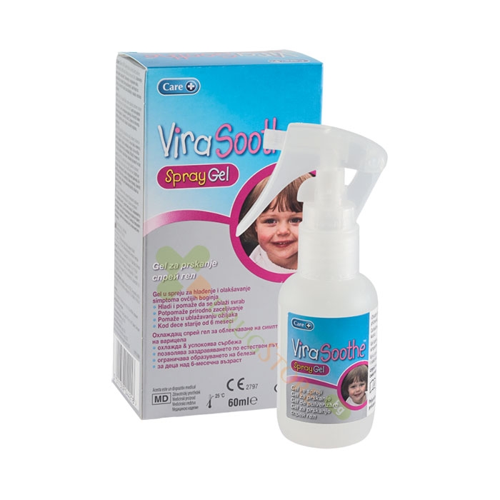 ВИРАСУТ ОХЛАЖДАЩ ГЕЛ СПРЕЙ 60 мл / VIROSOOTHE SPRAY COOLING GEL ...