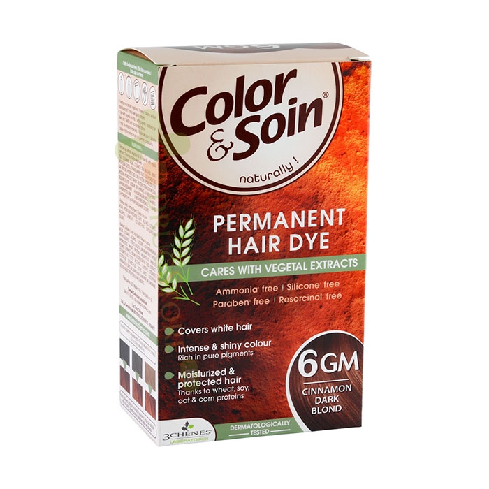 КОЛОР & СОЙН БОЯ ЗА КОСА №6 GM КАНЕЛЕНО ТЪМНО РУС / CHENES 3 COLOR ...