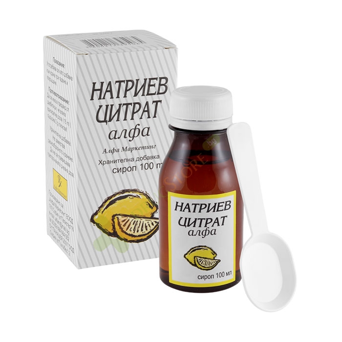 НАТРИЕВ ЦИТРАТ АЛФА сироп 100 мл / NATRIUM CITRICUM ALFA syrup ...