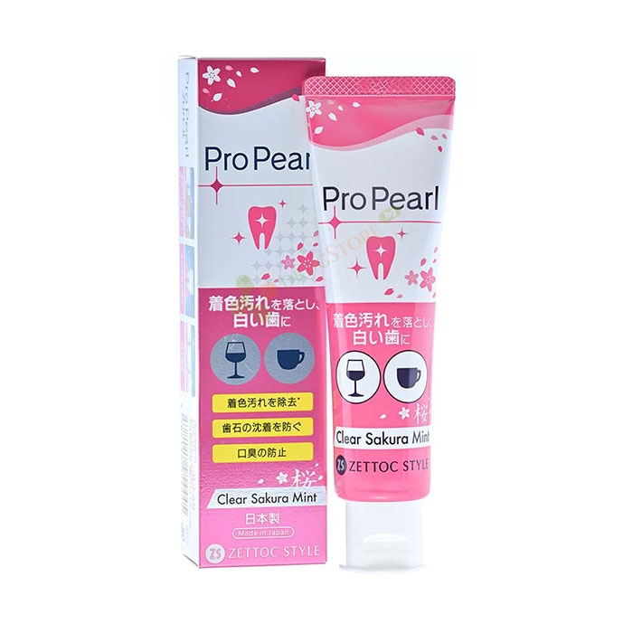 ПАСТА ЗА ЗЪБИ ПРО ПЪРЛ ВИШНА 100 г / PRO PEARL TOOTHPASTE SAKURA MINT ...