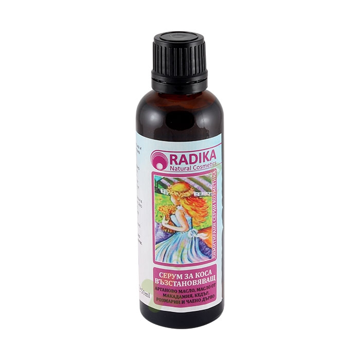 РАДИКА ВЪЗСТАНОВЯВАЩ СЕРУМ ЗА КОСА 50 мл / BIOHERBA RADIKA HAIR REPAIR ...