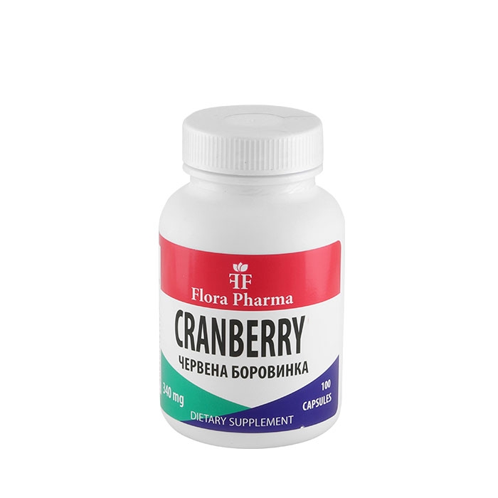 ФЛОРА ФАРМА ЧЕРВЕНА БОРОВИНКА капсули 340 мг 100 броя / FLORA PHARMA ...