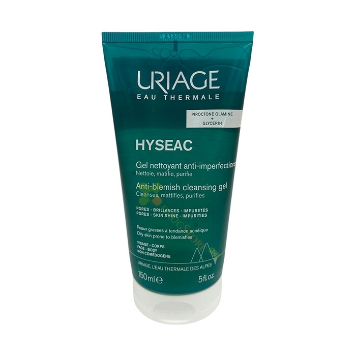 УРИАЖ ПОЧИСТВАЩ ГЕЛ ЗА СМЕСЕНА И МАЗНА КОЖА 150 мл / URIAGE HYSEAC GEL ...