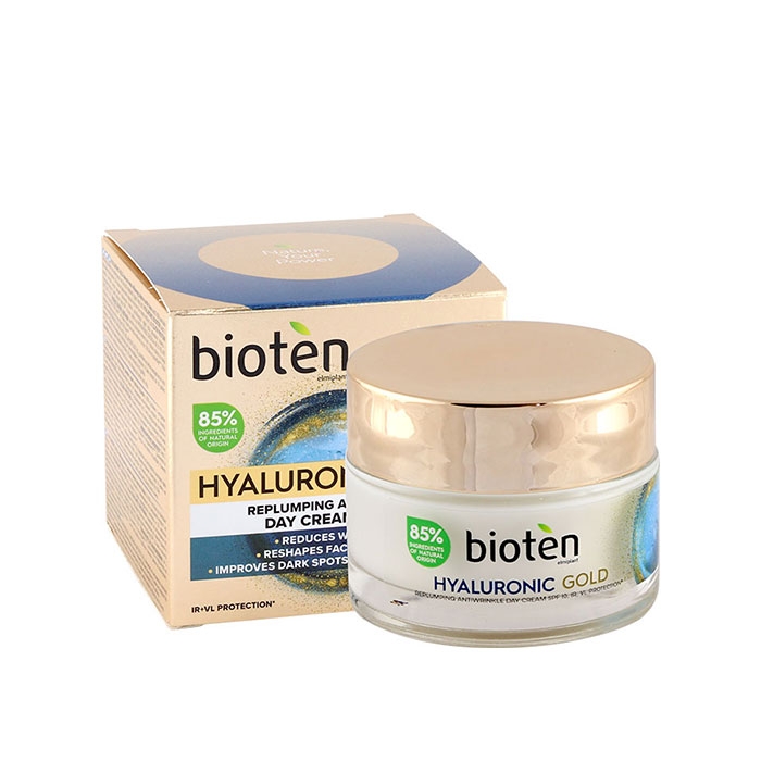 БИОТЕН ХИАЛУРОНИК ГОЛД ДНЕВЕН КРЕМ ЗА ЛИЦЕ 50 мл Bioten Hyaluronic