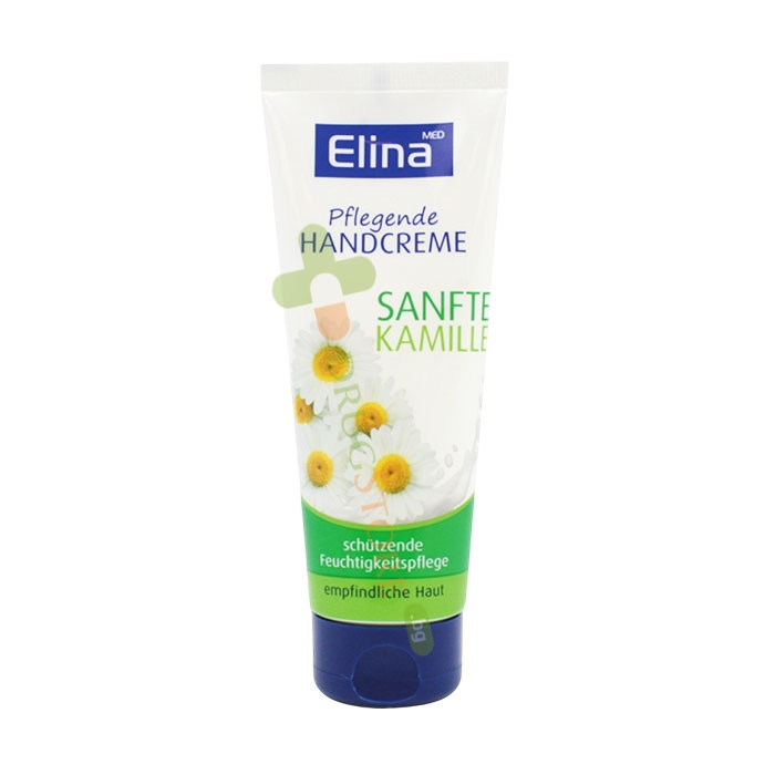 КРЕМ ЗА РЪЦЕ С ЛАЙКА 75 мл / ELINA MED HAND CREAM WITH CHAMOMILLA ...