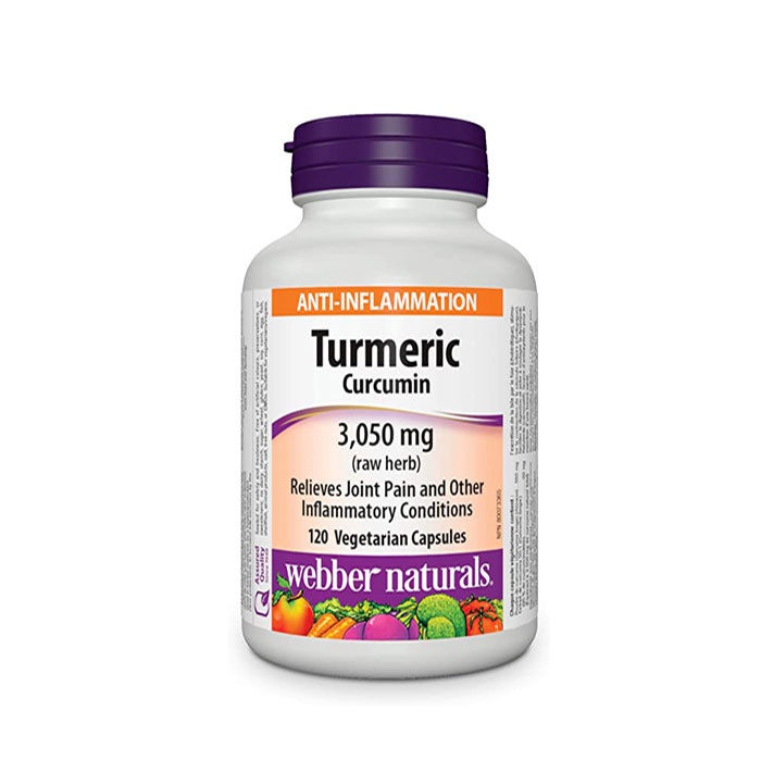 КУРКУМИН капсули 60 броя / WEBBER NATURALS TURMERIC CURCUMIN | Drugstore BG