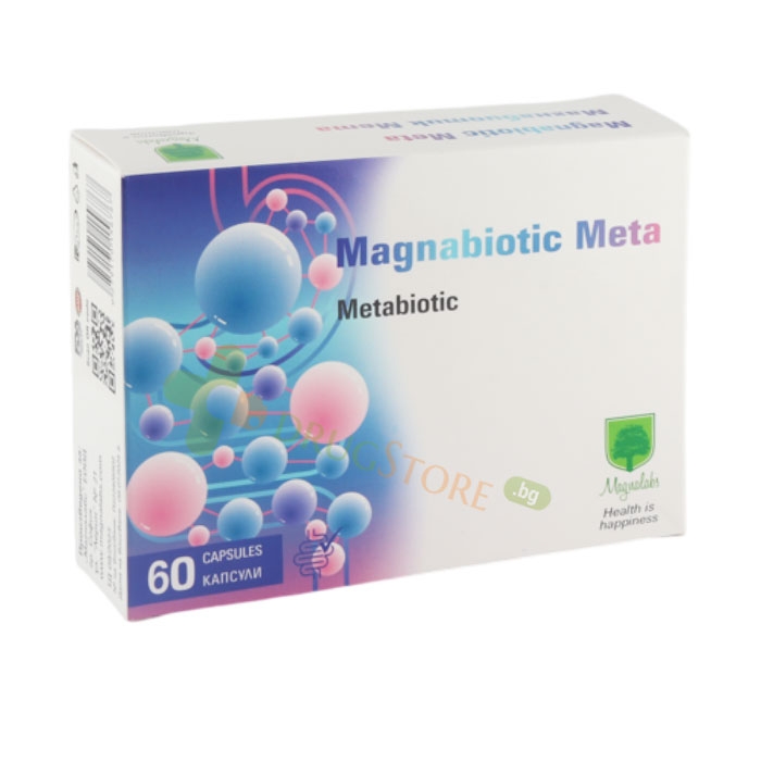 МАГНАЛАБС МАГНАБИОТИК МЕТА капсули 60 броя / MAGNALABS MAGNABIOTIC META ...