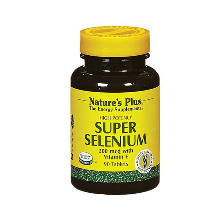 НЕЙЧЪРС ПЛЮС СЕЛЕН И ВИТАМИН Е таблетки 200 мкг 90 броя / NATURES PLUS ...